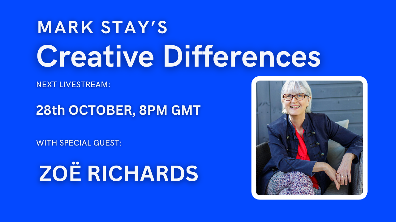 Join me LIVE with Zoë Richards, author of Garden of Her Heart – Mark ...