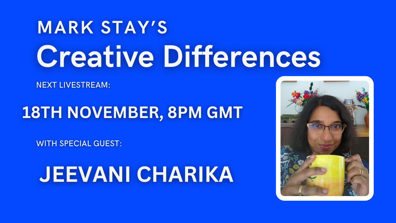 Jeevani Charika on the Creative Differences Livestream – Mark Stay's ...